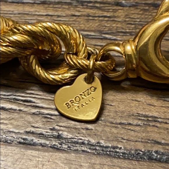 Bronzo | Jewelry | Bronzo Bronze Milor Italy 4kt Gold Plated | Poshmark